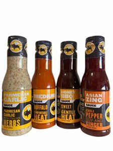Buffalo Wild Wings Milder Variety Bundle: Parmesan Garlic, Medium ...